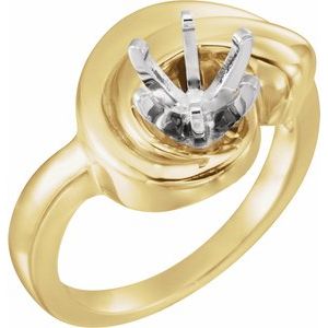 Shop Freeform Solitaire Engagement Ring Online
